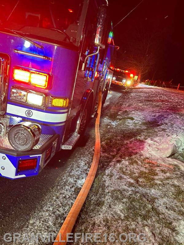 Tanker Assists With Armagh Township Structure Fire - Granville Fire Company